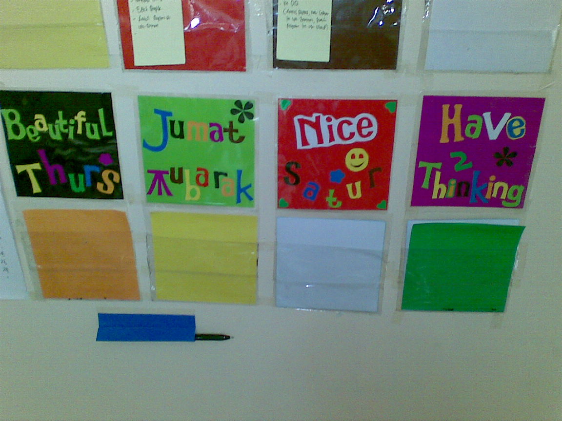 BRT: Membuat Wall Reminder Agenda Menggunakan Origami