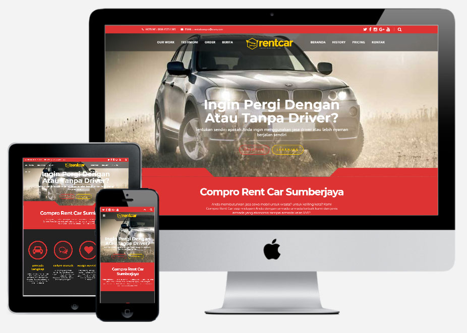 Desain Website Company Profile