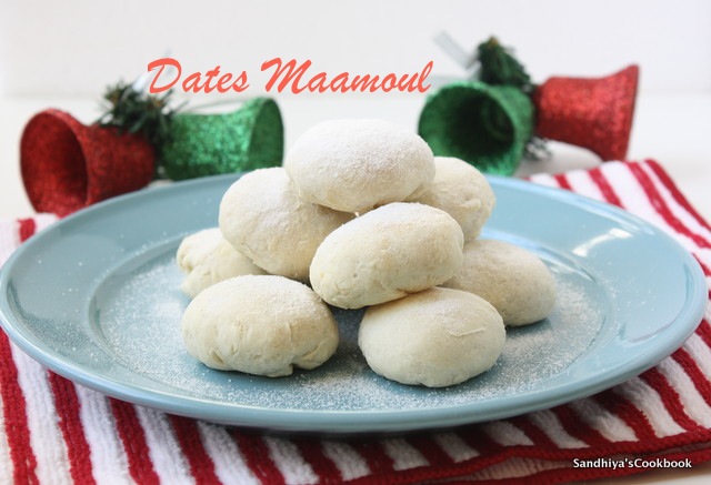 Sandhiya's Cookbook: Dates Maamoul | Maamoul | Dates Cookie | No Sugar ...
