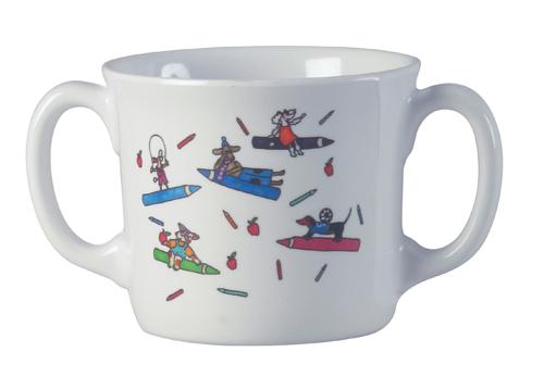 Madhouse Family Reviews: Rice baby 2 handle melamine cup review