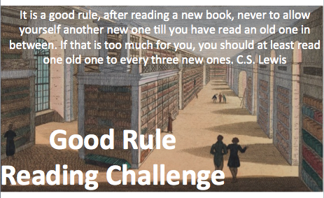 Becky's Book Reviews: 2018 Good Rule Reading Challenge