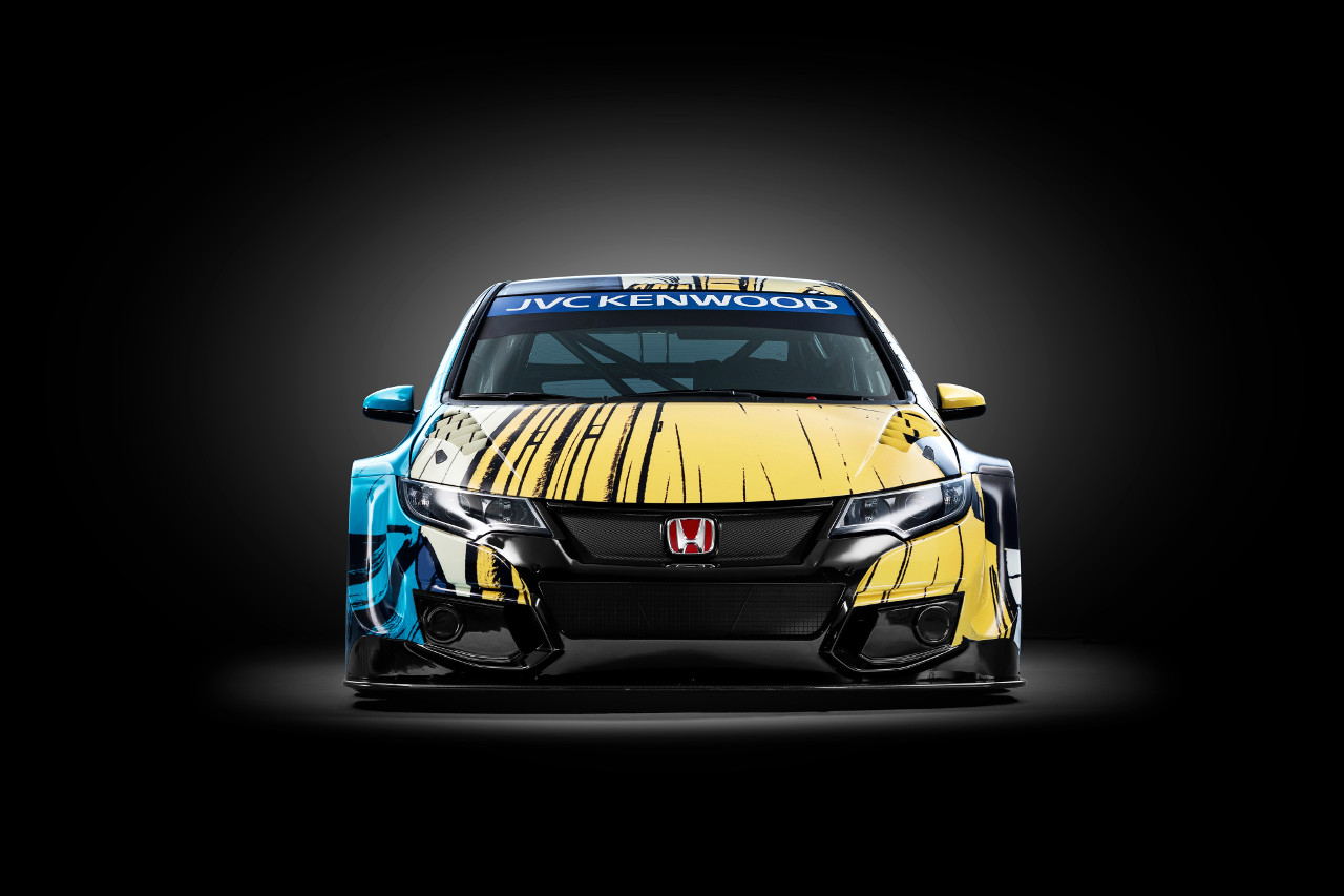 [SÉRIES SPÉCIALES HONDA] Civic Type R Art Car Michel Vaillant