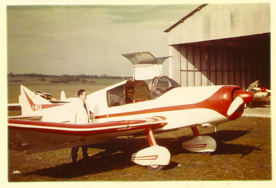 Henri Roget Pilote de Jodel