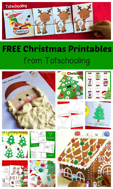 Christmas BINGO Game | Totschooling - Toddler, Preschool, Kindergarten ...