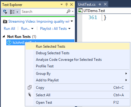 The Wanderer: [Visual Studio] Write Unit Test to Test your Application ...