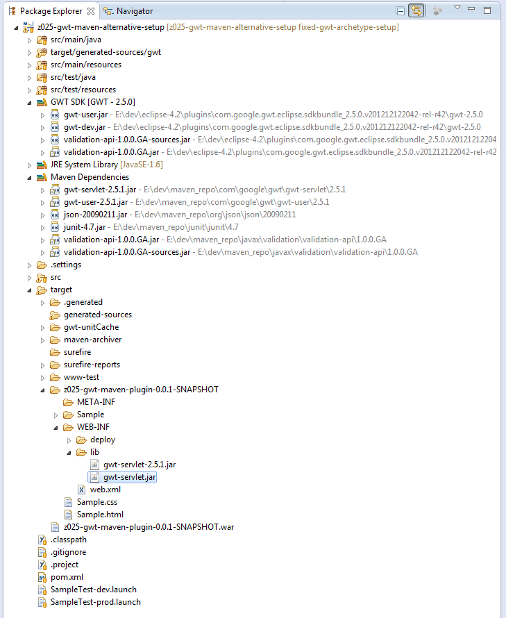 Mostly About Java Gwt Maven Eclipse Alternative Project Setup
