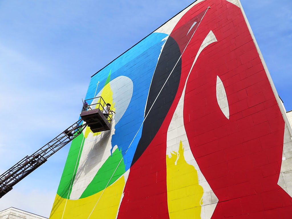 Elian New Mural For Artmossphere – Moscow, Russia – StreetArtNews