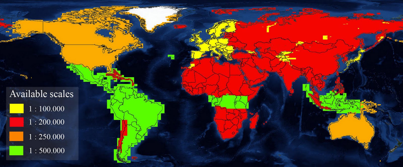 NEU! Topomapper - Eine interaktive topographische Weltkartensammlung im ...