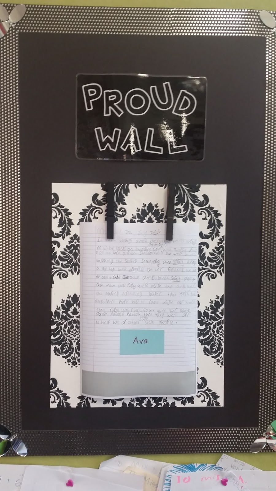 Ruma Wha's Class Blog: Proud Wall- 2015