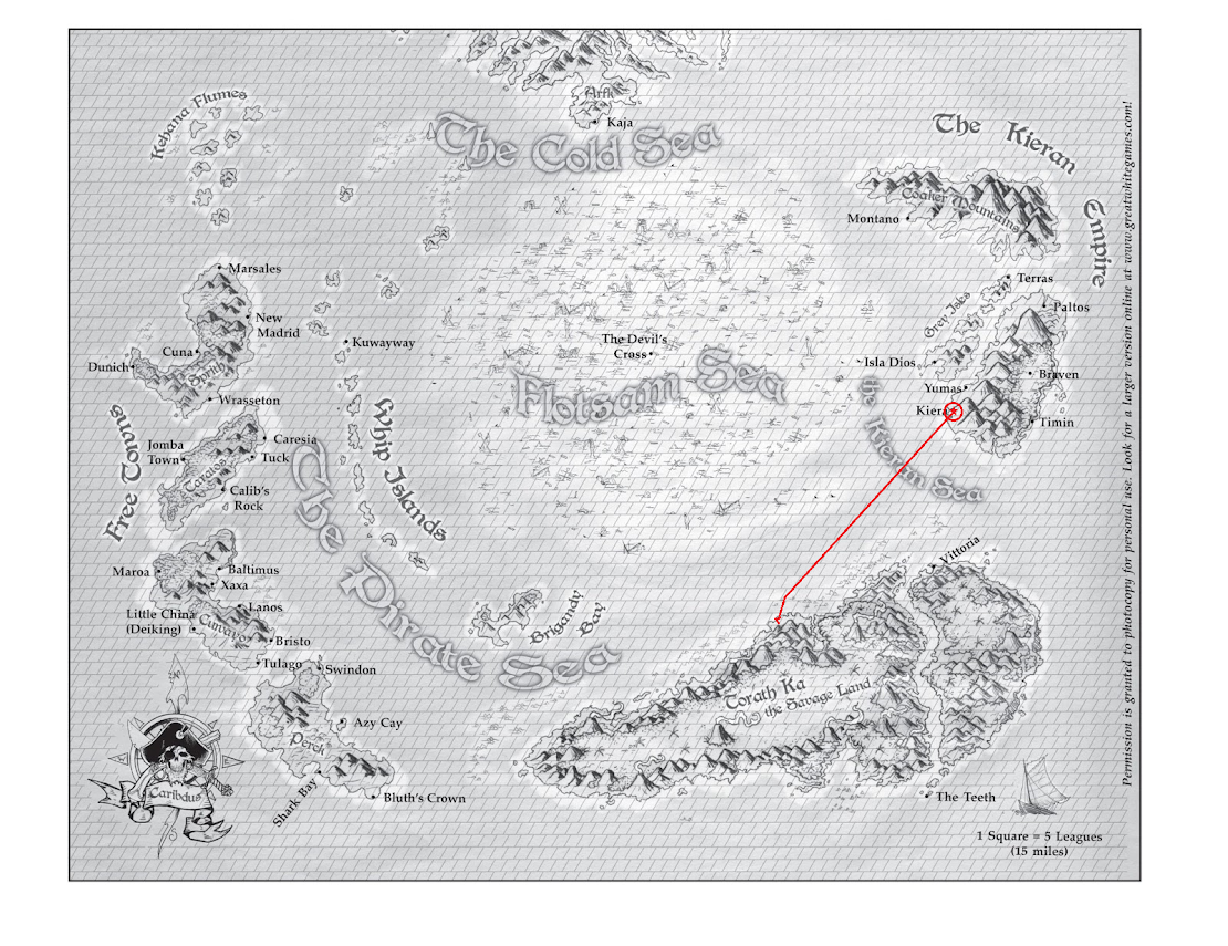 50 Fathoms: A Savage Worlds Campaign