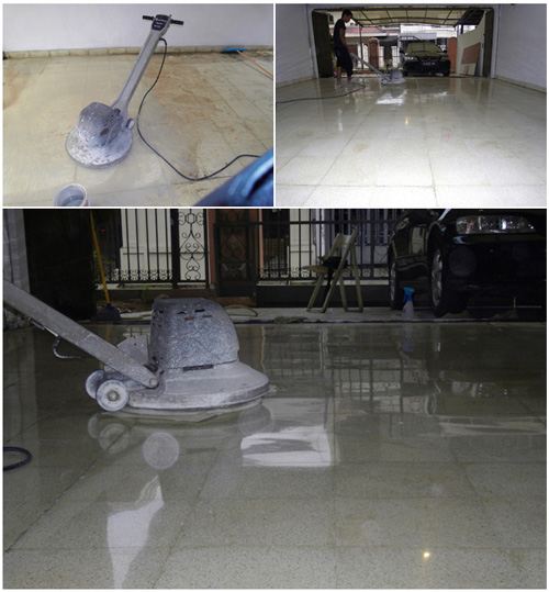 Jasa poles lantai marmer, granit, teraso dan lantai semen-Poles Lantai ...