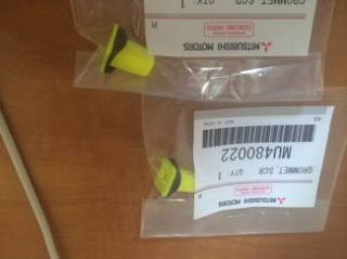 АвтоБЛОГ MITSUBISHI: Клипсы и прокладки заднего фонаря Mitsubishi Lancer 9