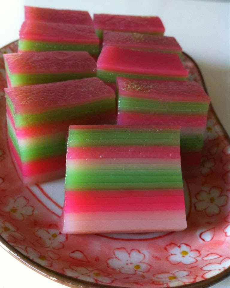 Jojo bakes!: Lapis Sagu 九层糕