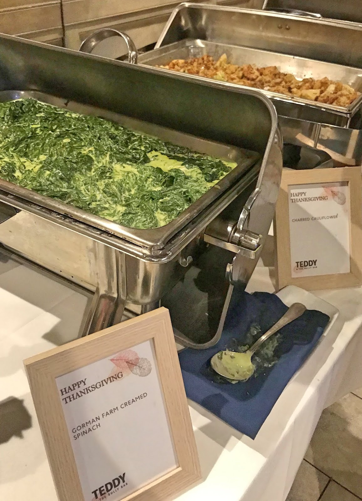 [DC Holiday Repost] Teddy & the Bully Bar - Thanksgiving Buffet