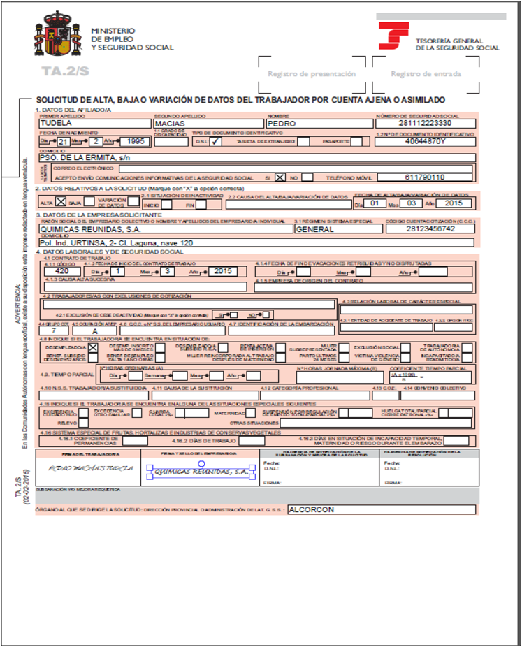 CREEPER 121- ADMINISTRACION Y FINANZAS: marzo 2015