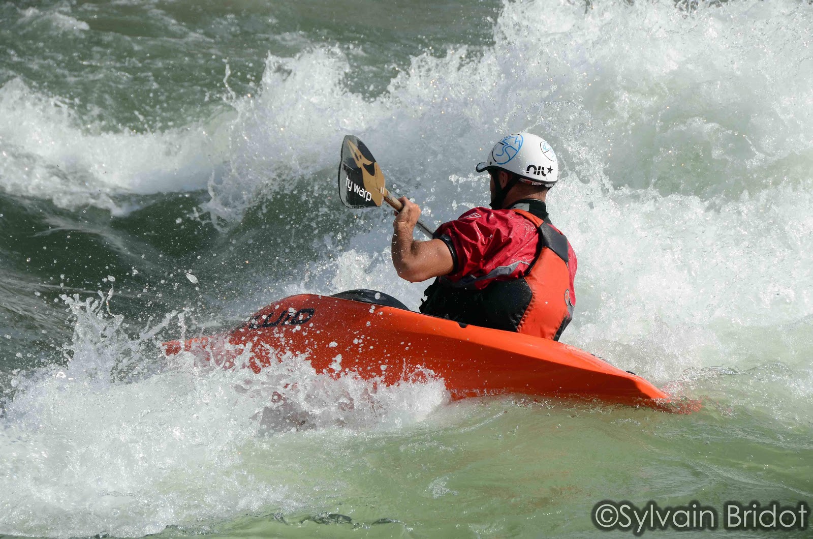 Valentin Grollemund - Pro kayaker: FLUID kayak - Dope test