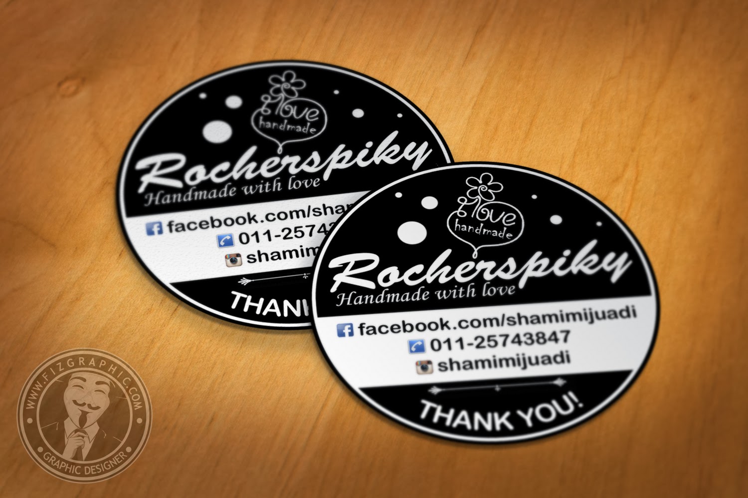 Fizgraphic: Design dan Printing Sticker #8