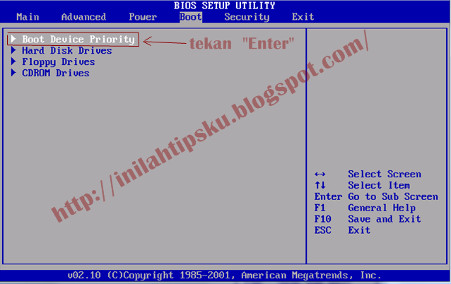 Cara Setting Konfigurasi BIOS Agar Booting dari CD atau Flashdisk ...