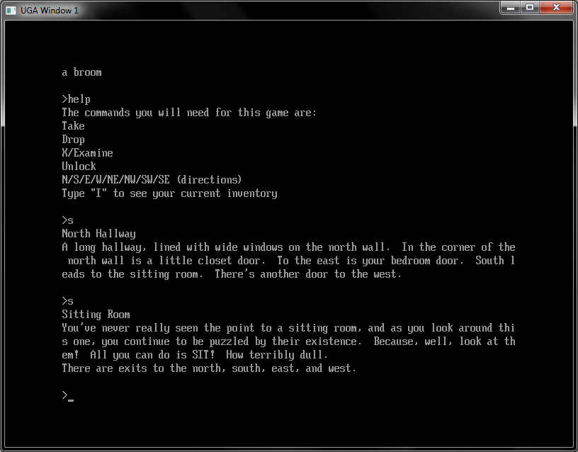 UEFI: Creating an Interactive Fiction Game in UEFI (Part 3: Playing the ...