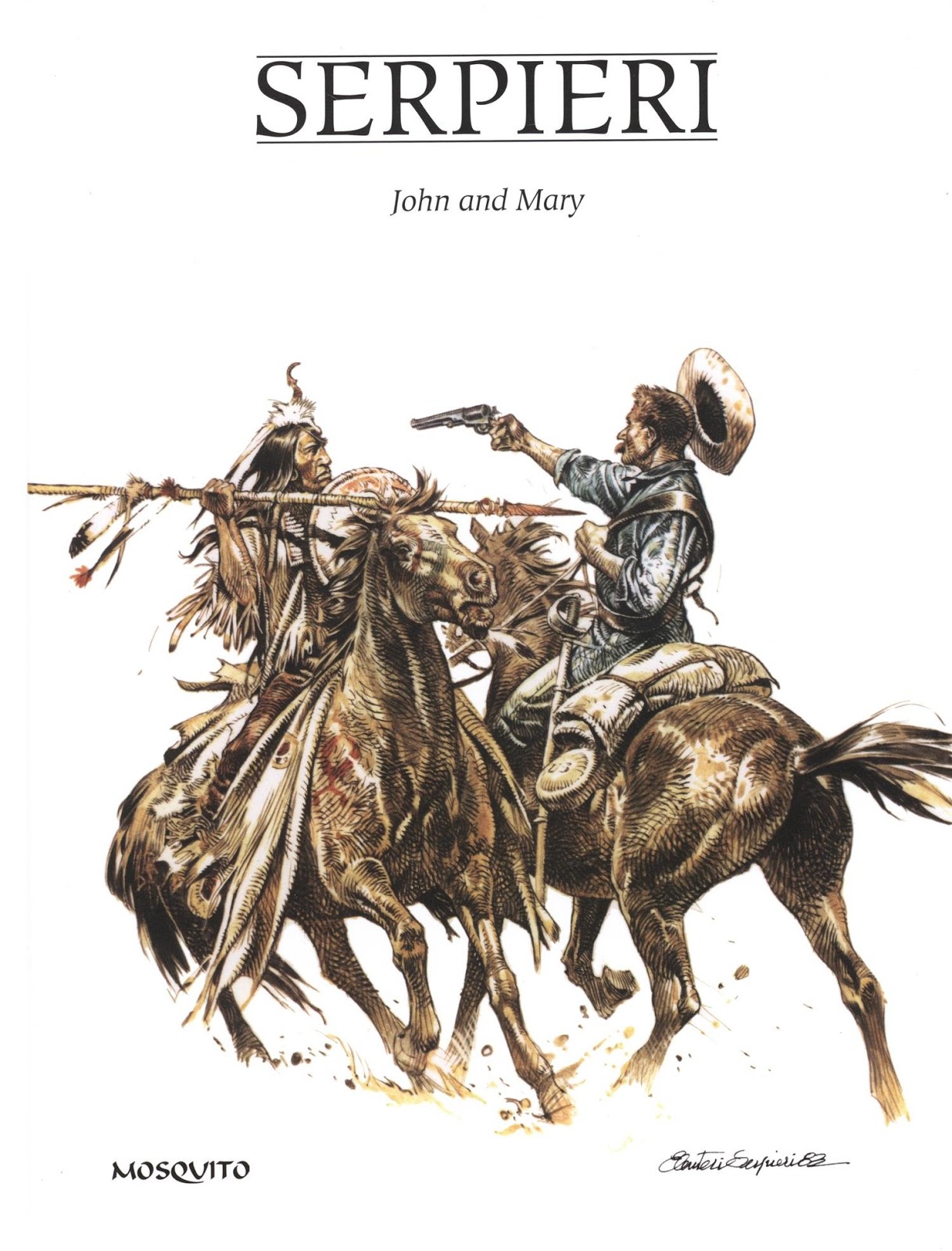 Un Indien Au Phare Ouest: Serpieri et Toppi, dessinateurs westerns... à ...