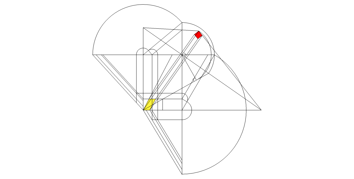 Roof Framing Geometry: Tréteaux Fold Down Roof Surface