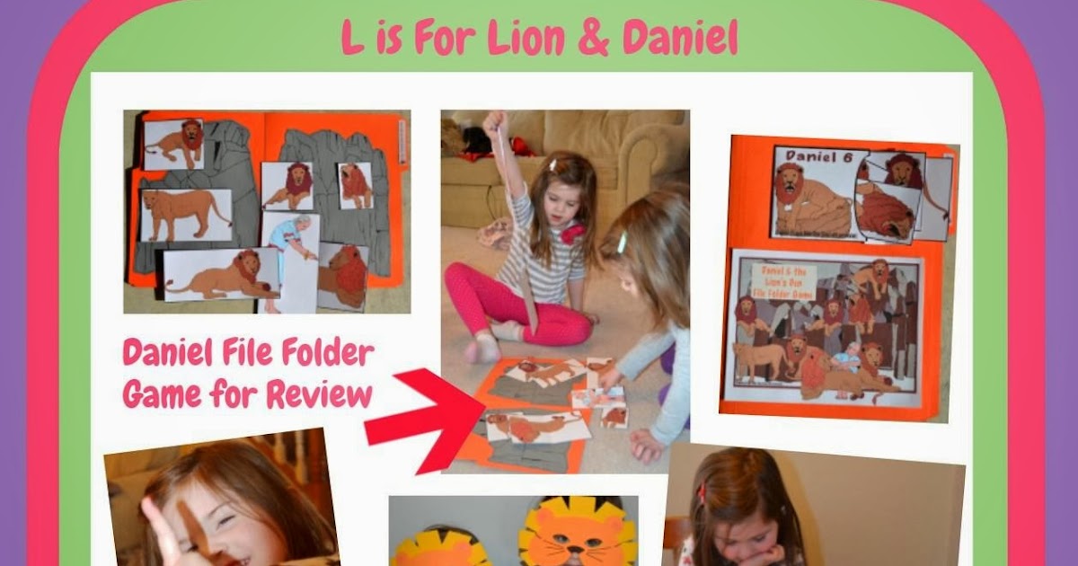 Preschool Alphabet: L is For Lions | Bible Fun For Kids