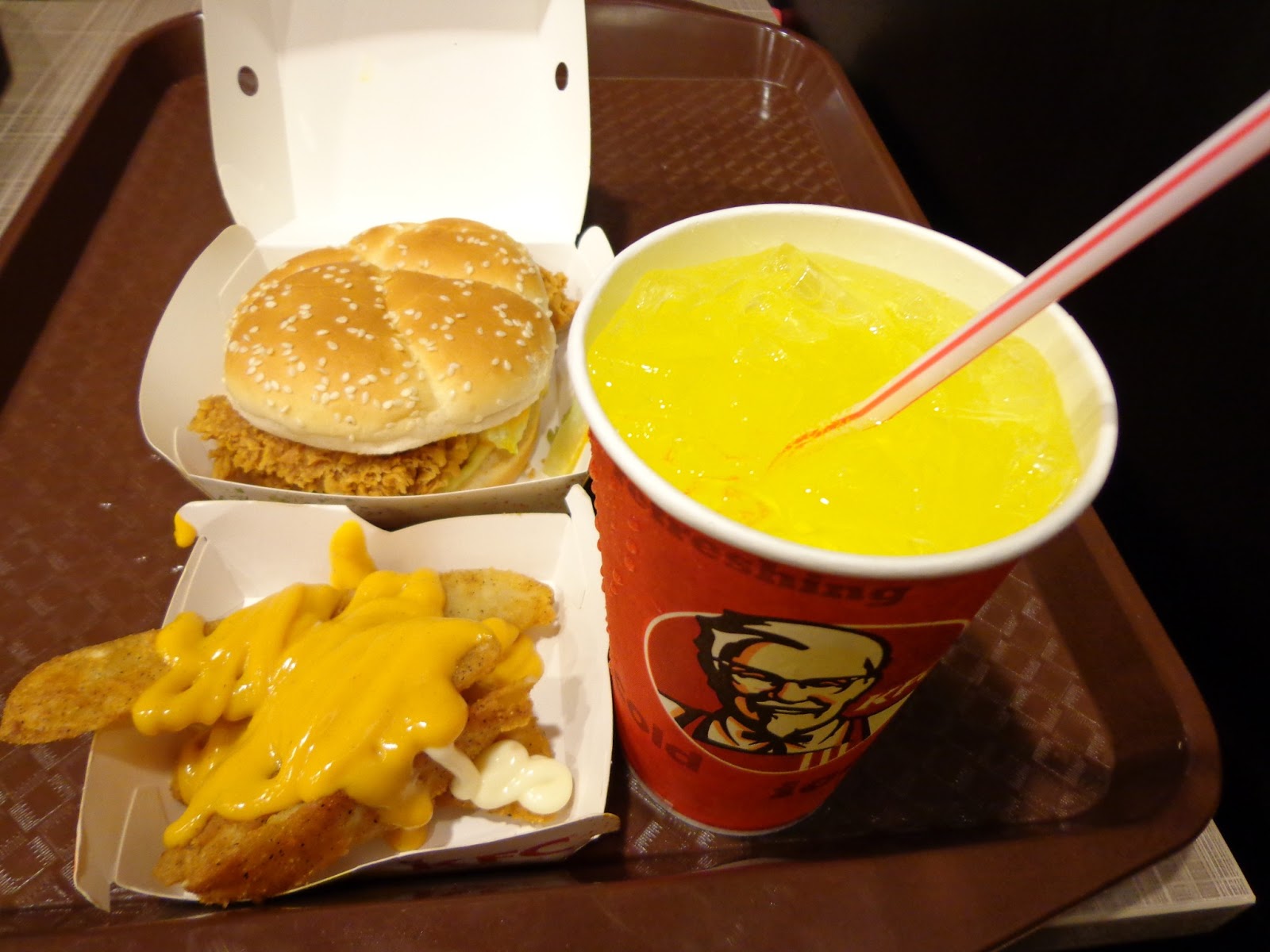 Makan-Makan Di KFC, Teluk Intan - Spicy Korean Crunch Combo, Toasted ...