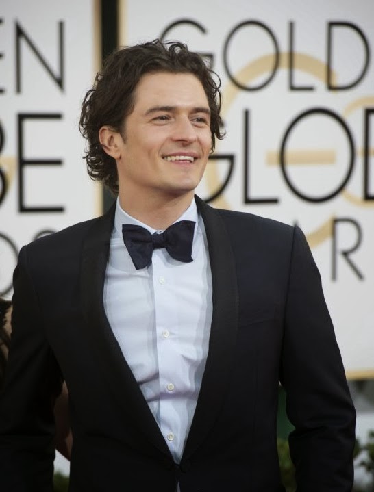 English Actor Orlando Bloom With New Hairstyle