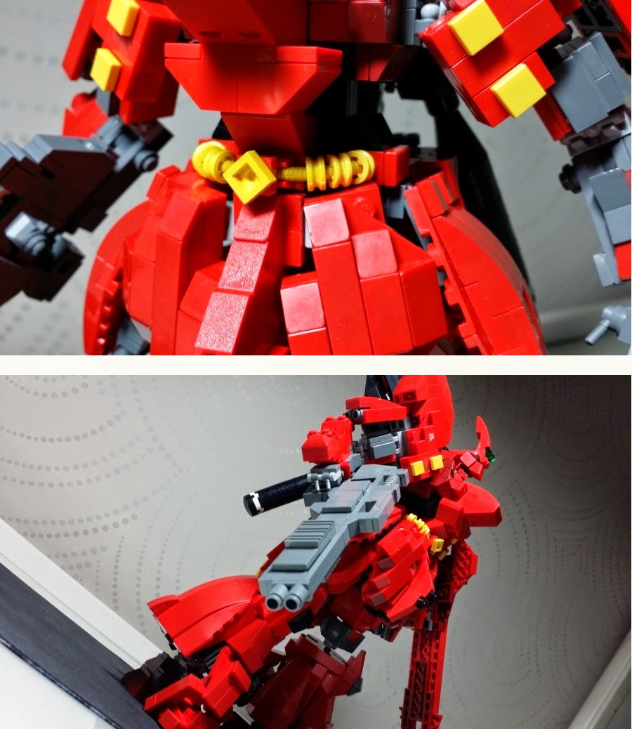 GUNDAM GUY: GUNDAM LEGO: MSN-04 Sazabi