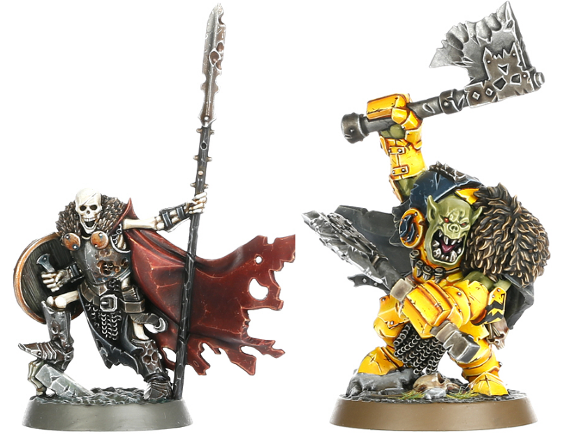 miniwars: Sepulchral Guard y Orruks de Ironskull en Age of Sigmar