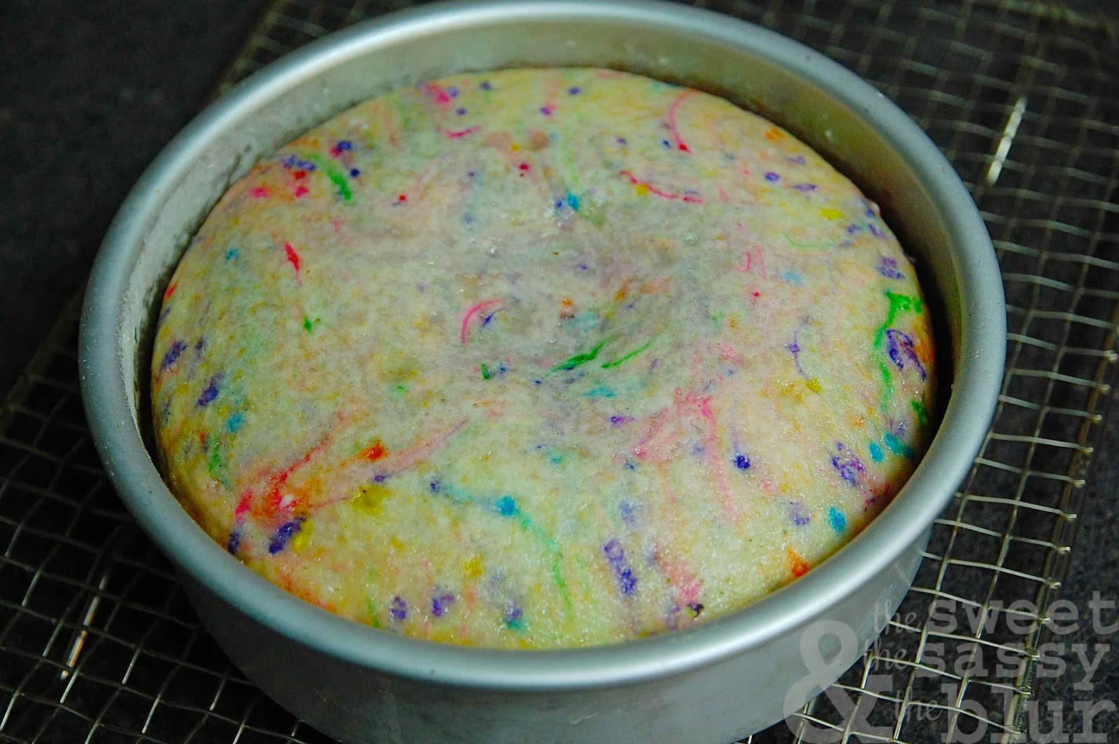 The Sweet, The Sassy and The Blur: Water Color Cupcake Tutorial