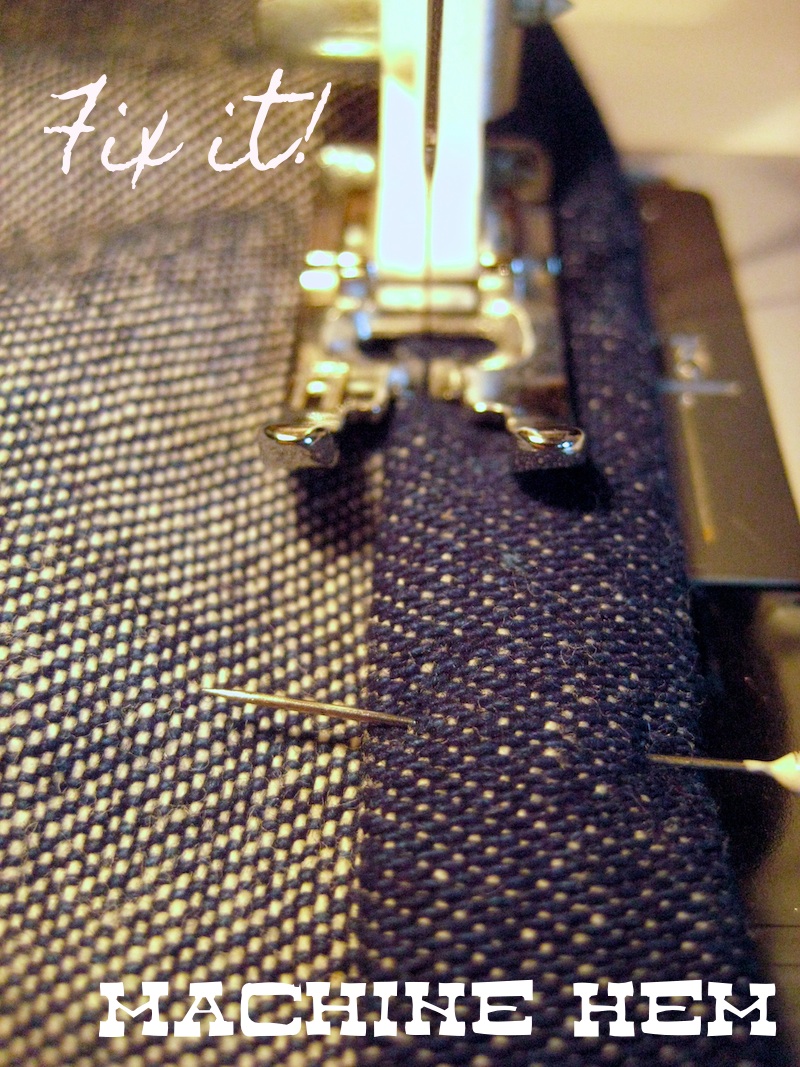 From Scratch: Alteration Station: Basic Machine Hem