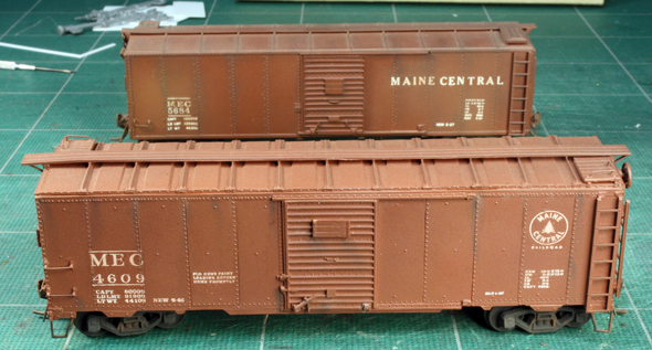 White River Division: MEC 40 foot Boxcars