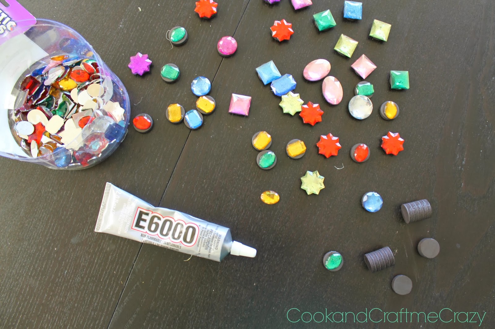 Cook and Craft Me Crazy: Gem & Jewel Magnets