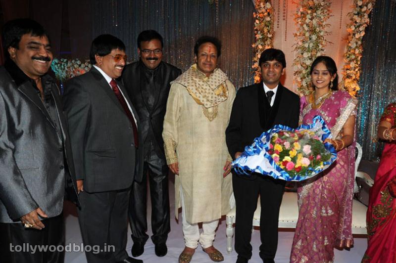 Tollywood Celebrities @ Ambika Krishna Son Marriage Reception