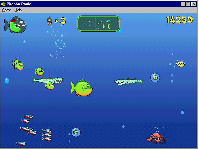 PC Game: Piranha Panic | DGames 85