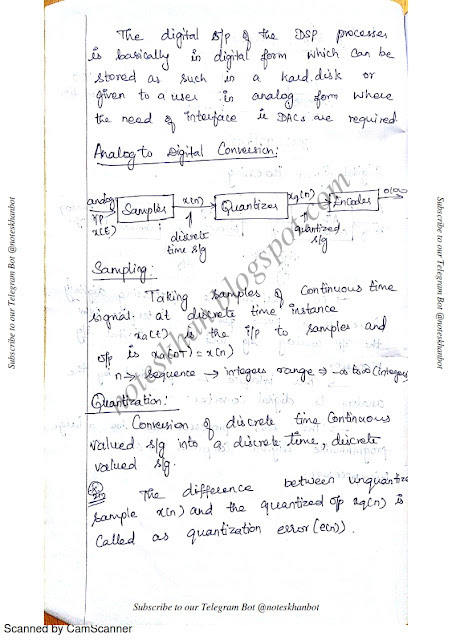 IT6502 Digital Signal Processing- Notes- Unit I-Basic Blocks of DSP ...