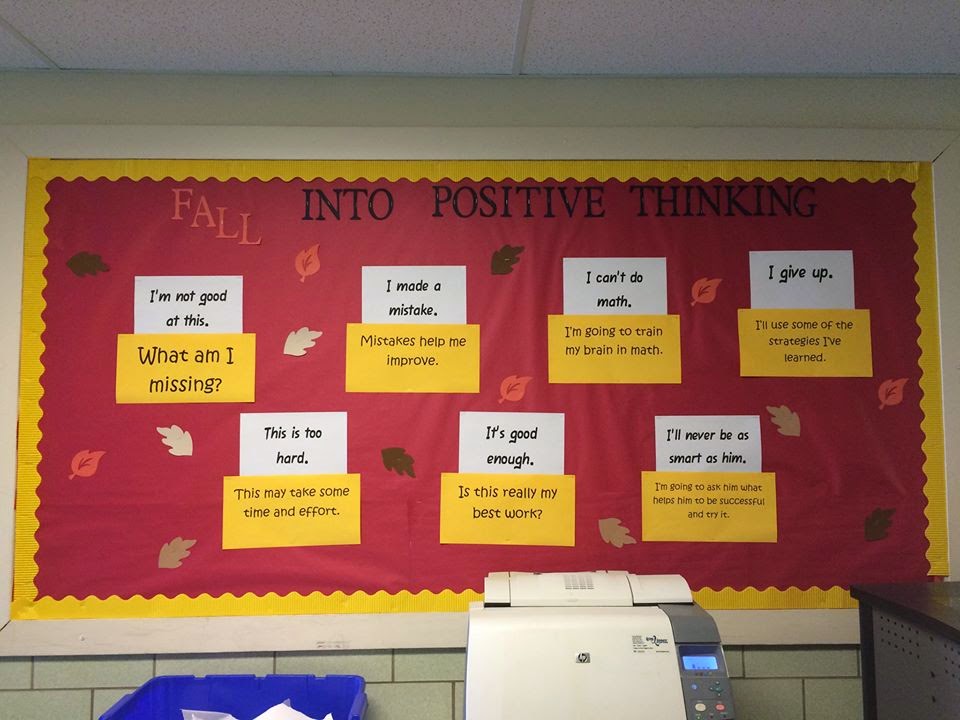 The Freckled School Counselor: Fall Growth Mindset Bulletin Board