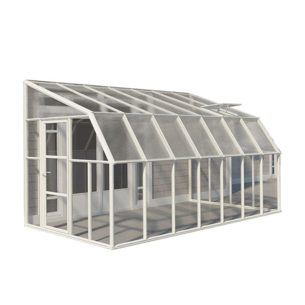 Rion Hobby Greenhouses: Rion - 8' x 14' Lean-to Greenhouse Sun Room ...