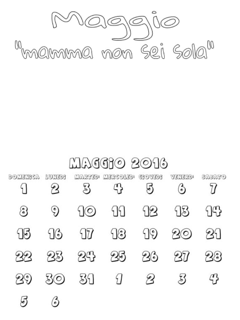 IL BLOG DELLA MAESTRA FRANCY: IL CALENDARIO 2016