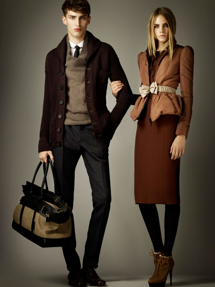 Smartologie: Burberry Pre-Fall 2012 Collection - Model: Cara Delevingne