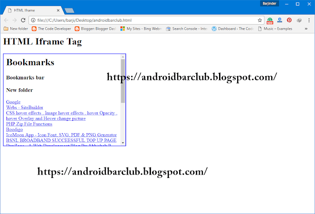 Html Iframes Tag How To Use Html Iframe Tags In Web Page