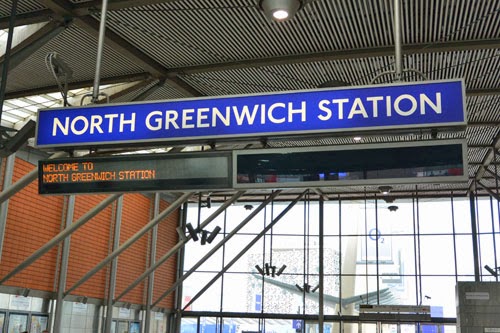 North Greenwich Station London Underground - Britain All Over Travel Guide