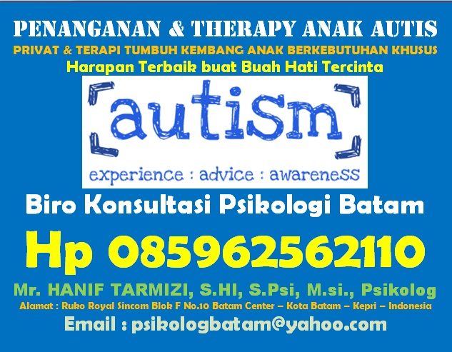 Info Psikolog Professional Wilayah Batam: Terapi & Penanganan Khusus ...