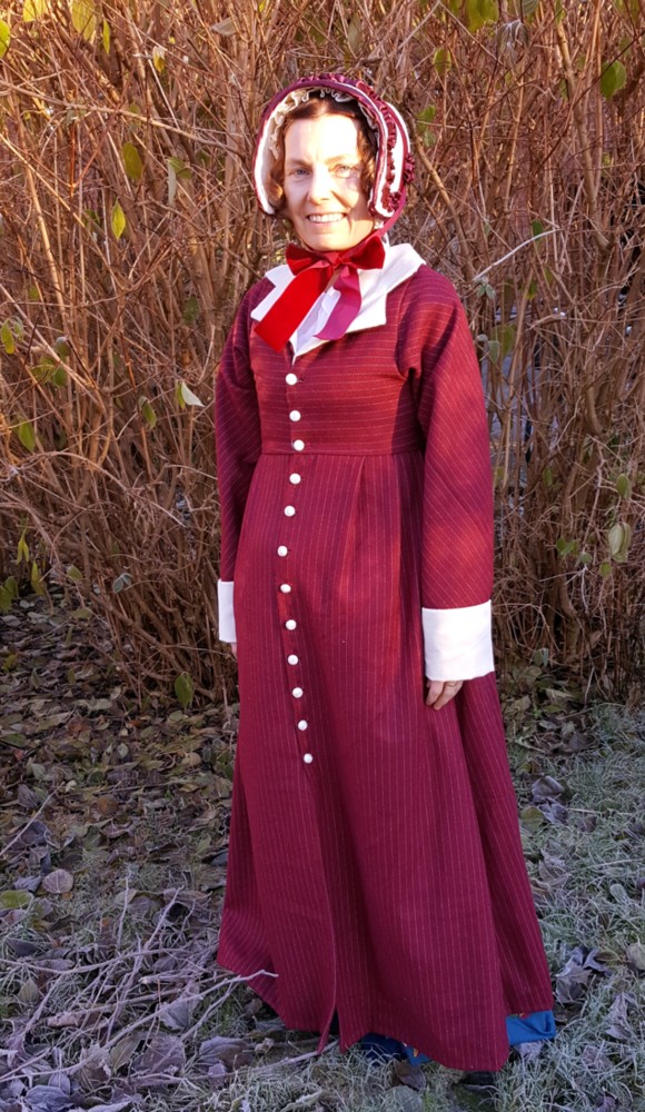 Eva's historical costuming blog: A wool redingote ca 1806