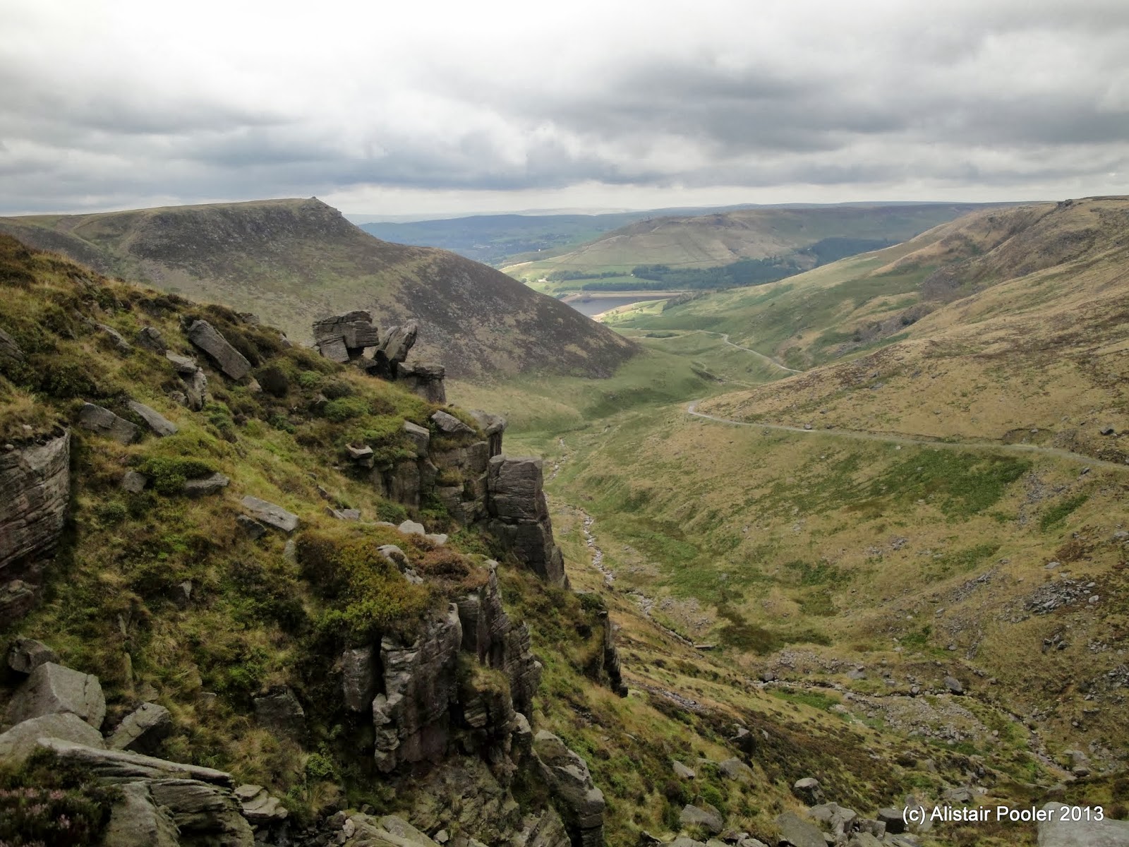 Alistair's Walks: The Edges Above Dovestone Reservoir