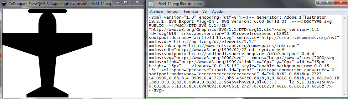 Cartografía Digital: Añadir símbolos SVG a QGIS.