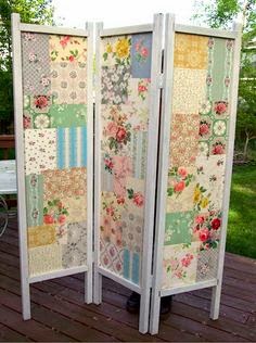 Elite Decor: 2014 Easy DIY Folding Screens Ideas : Room Dividers