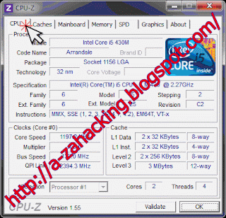 CPU-Z : ตรวจสอบ Spec ของเครื่องคอมพิวเตอร์ - แจกโปรเกมออนไลน์