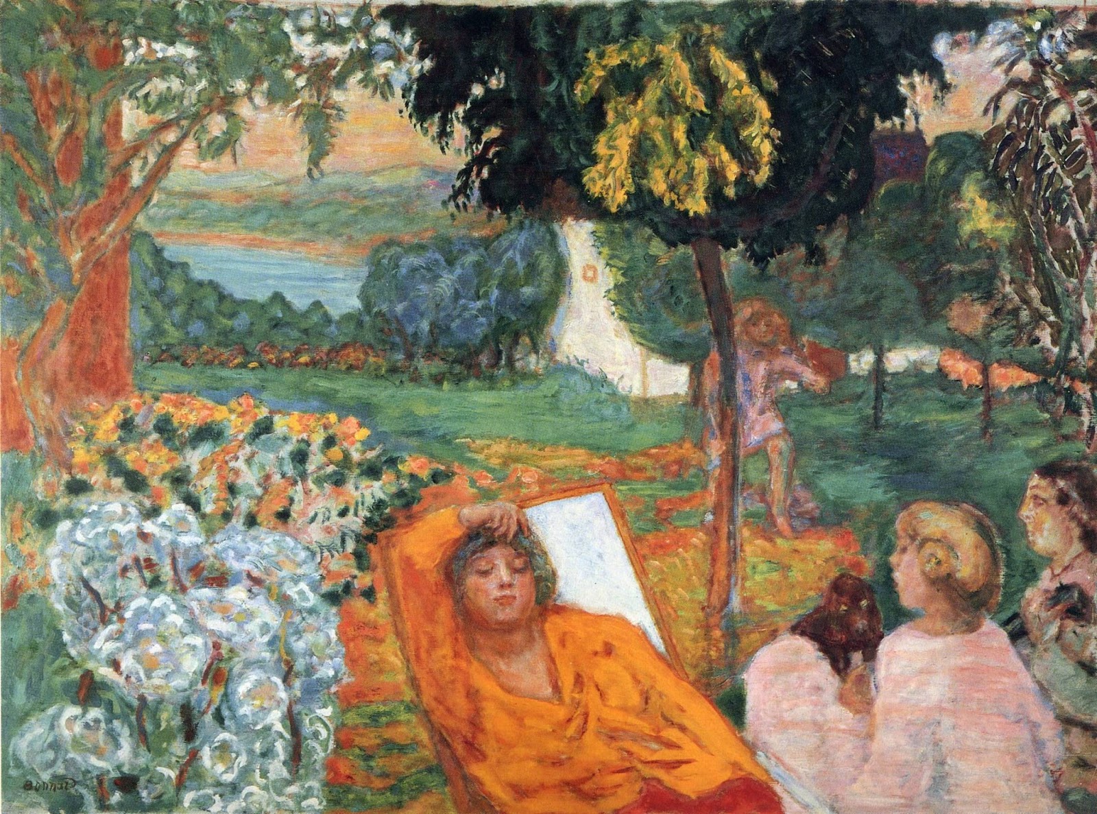 Pierre Bonnard e suas pinturas ~ Grupo Les Nabis ~ Pinturas do AUwe